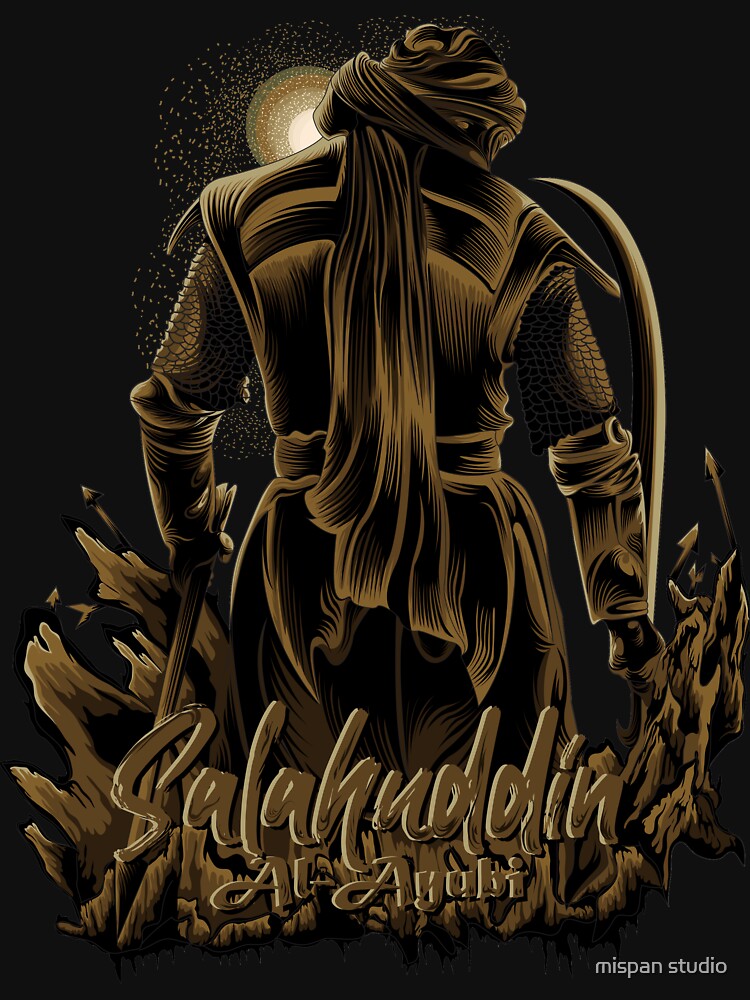 "salahuddin al ayubi" Essential T-Shirt for Sale by mispan studio ...