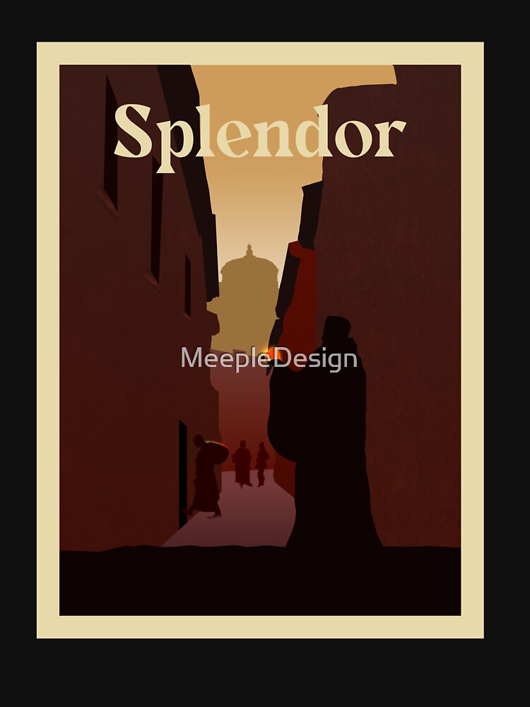"Splendor - Board Games - Minimalist Travel Poster Style - Board Game ...
