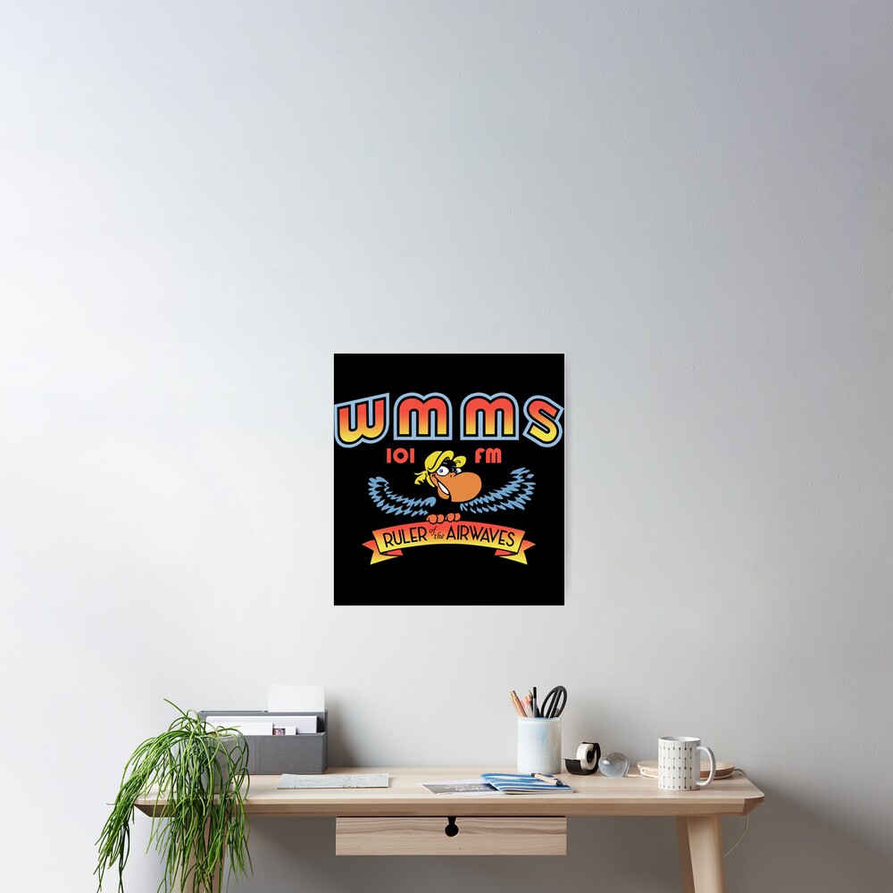 "Vintage WMMS 101 FM Radio " Poster by LorineWeissnat | Redbubble