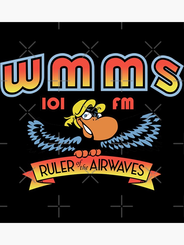 "Vintage WMMS 101 FM Radio " Poster by LorineWeissnat | Redbubble