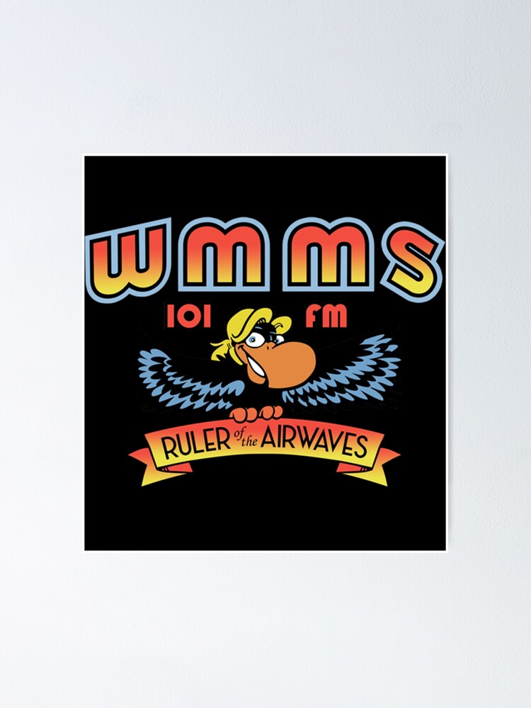 "Vintage WMMS 101 FM Radio " Poster by LorineWeissnat | Redbubble
