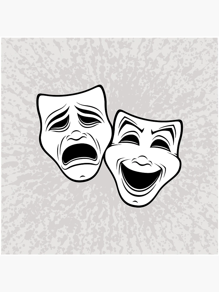 Laughter Masks Template