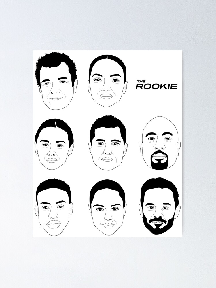 "The Rookie Team Fanart | The Rookie" Poster for Sale by ...