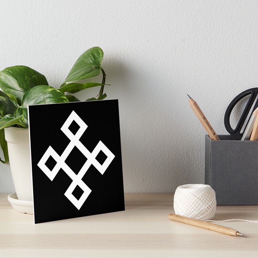 "Quincunx Alchemy Symbol meaning idea of the Whole Being" Art Board ...