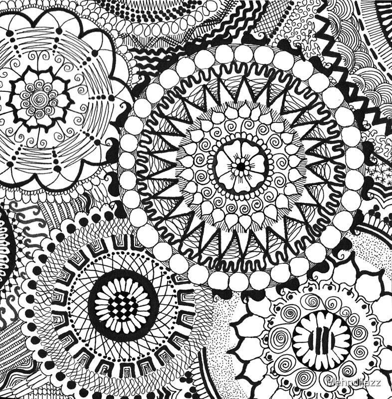 "Mandala Mix" by Mehndijazz | Redbubble
