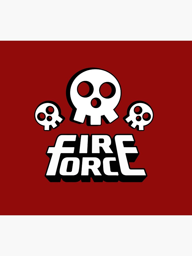 "Fire force logo" Poster for Sale by lechonrosa | Redbubble