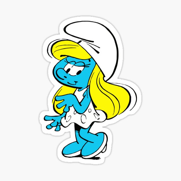 Smurfette Stickers | Redbubble