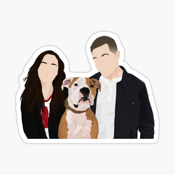 "Chenford ft Kojo | The Rookie" Sticker for Sale by gottaloveseries ...