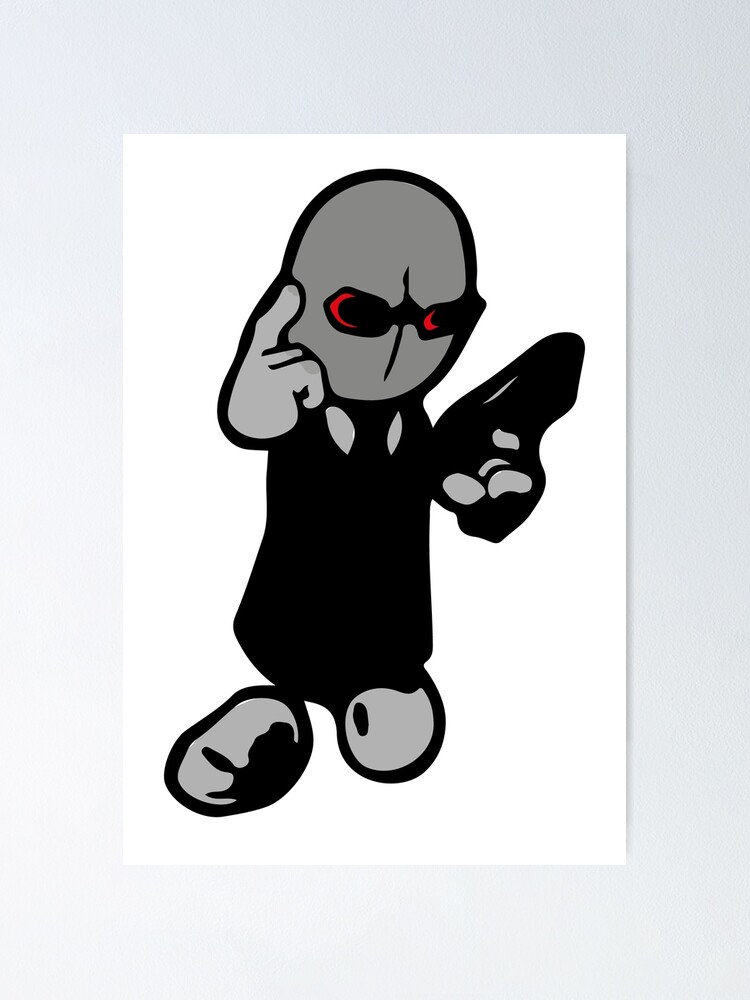 "Madness Combat - Agent" Poster by bahicharafe | Redbubble