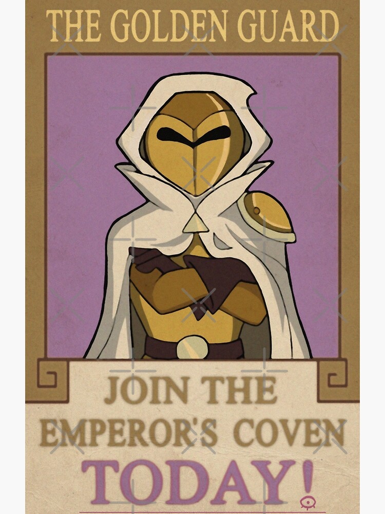 "The Golden Guard Poster" Poster for Sale by HipsterScum | Redbubble