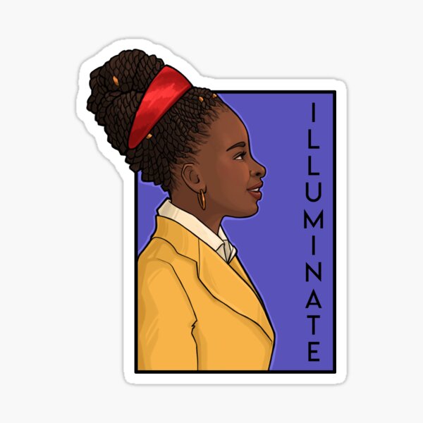 "Illuminate" Sticker for Sale by Karen Hallion | Redbubble