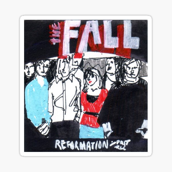 "The Fall - Reformation album cover" Sticker for Sale by groovvvchick ...