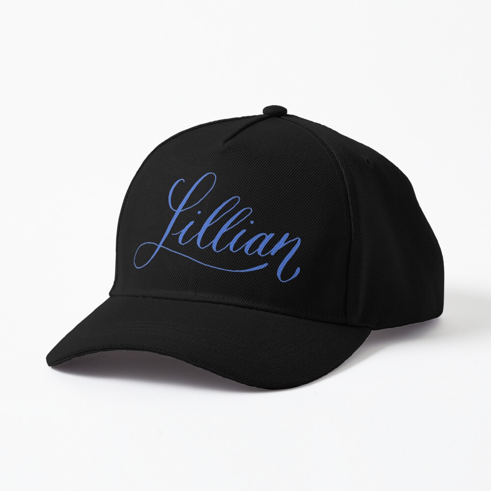 "Lillian - Modern Calligraphy Name Design" Sticker for Sale by Chee Sim ...