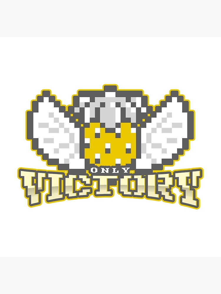 "Only VICTORY 8 bit Retro Pixel Art" Poster for Sale by FindDesign ...