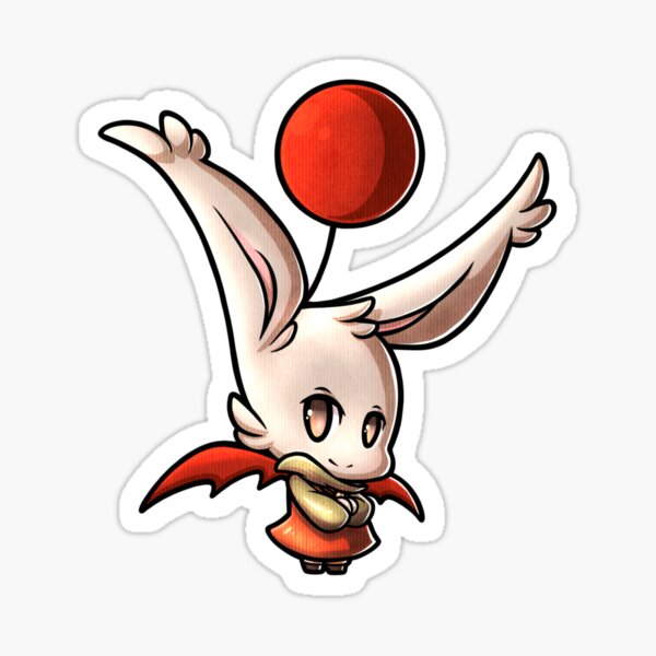 "Moogle from Final Fantasy tactics advance / A2" Sticker by Rayga ...