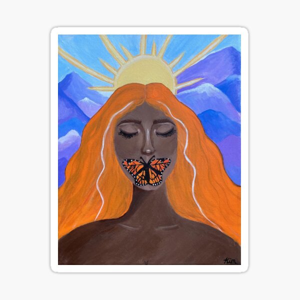 "Transformation" Sticker for Sale by kermberly | Redbubble