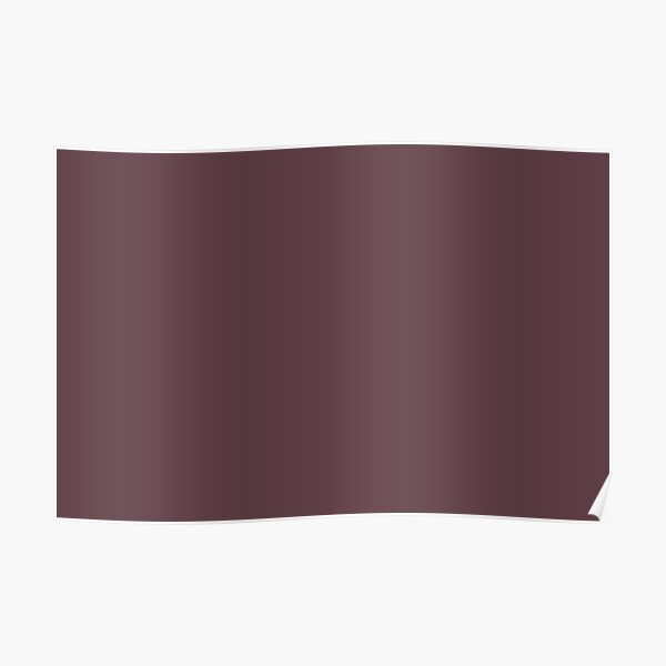 Póster «Dark Raspberry Purple Solid Color 2022 Popular - Tono de ...