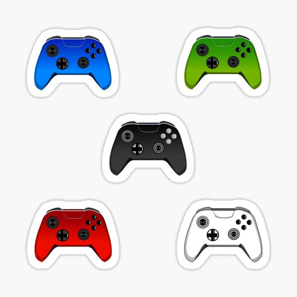 "Game controller Pack" Sticker for Sale by EtalerHollow | Redbubble