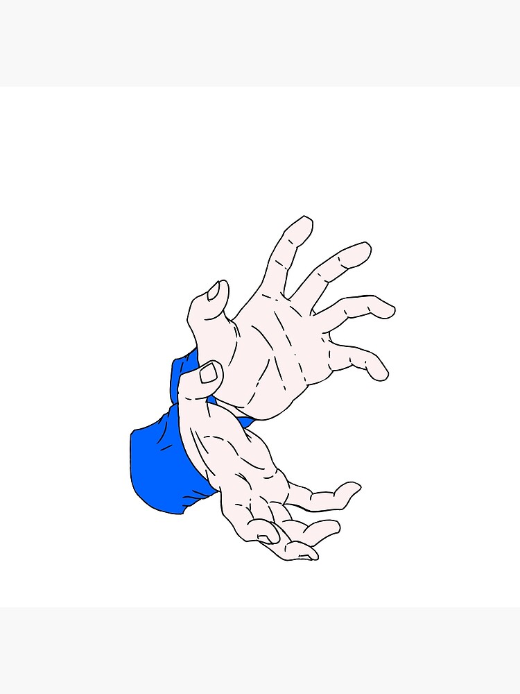 "Goku Hands" Poster for Sale by yessuri | Redbubble