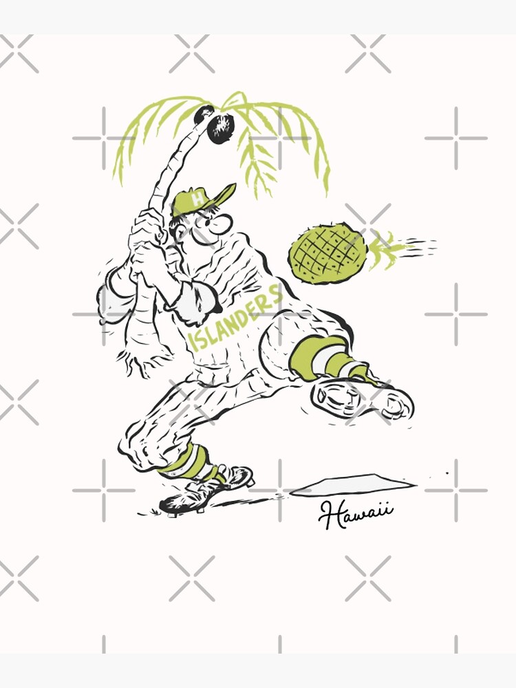 "Hawaii Islanders Triple-A Pacific Coast League Vintage Logo ...