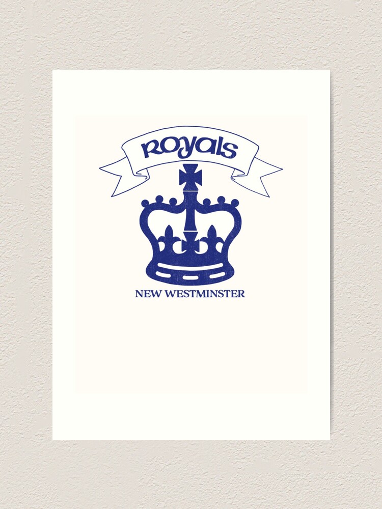 "New Westminster Royals Pacific Coast Hockey Association Vintage Logo ...
