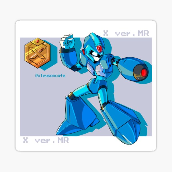 Pegatina «X - Versión Medarot» de cleysoncafe | Redbubble