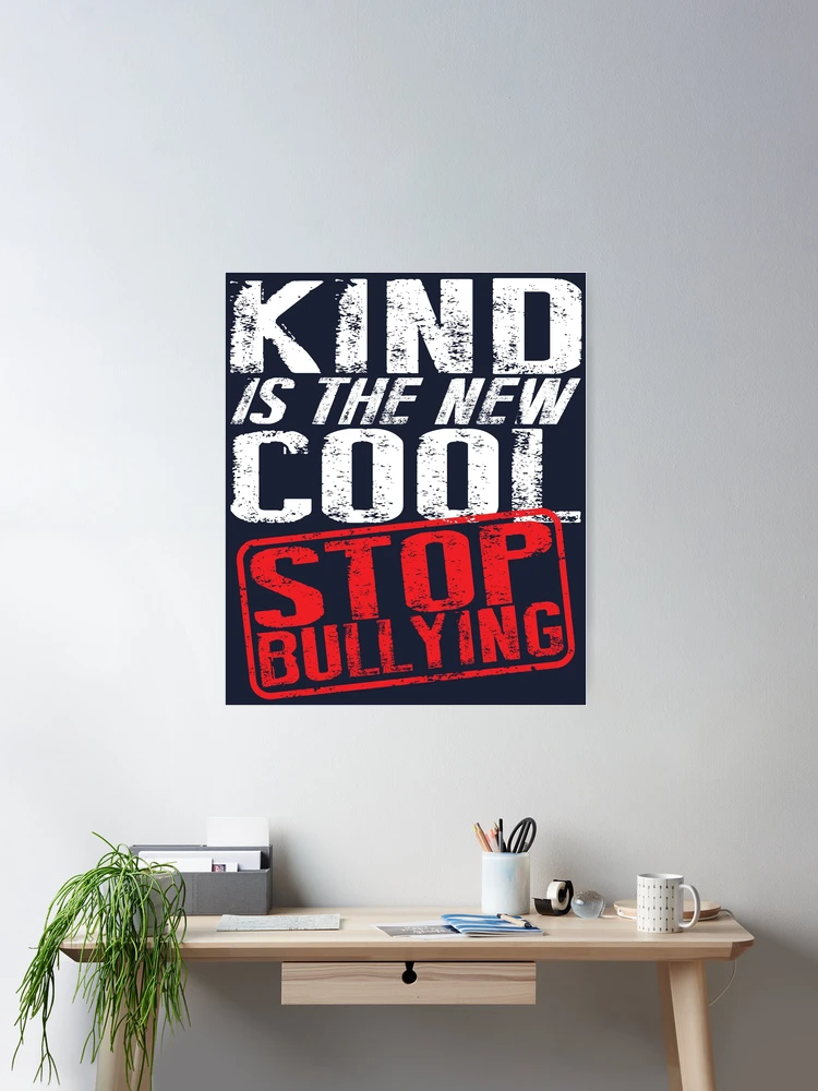 Intimidation Poster Anti Cyber Bullying Poster Template In PSD,