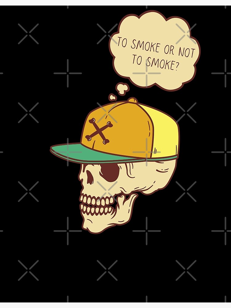 "Thinking Stoner Logo" Poster for Sale by ici1575 | Redbubble