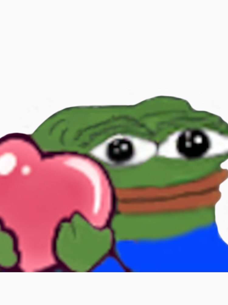 "Peepo Heart" T-shirt for Sale by PEEPOS-R-US | Redbubble | pepe t-shirts - peepo t-shirts ...