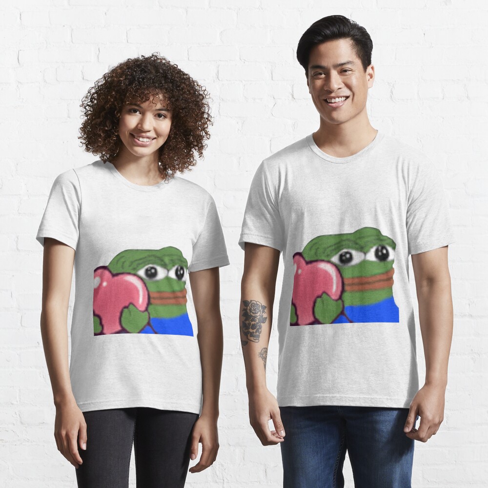 "Peepo Heart" T-shirt for Sale by PEEPOS-R-US | Redbubble | pepe t ...