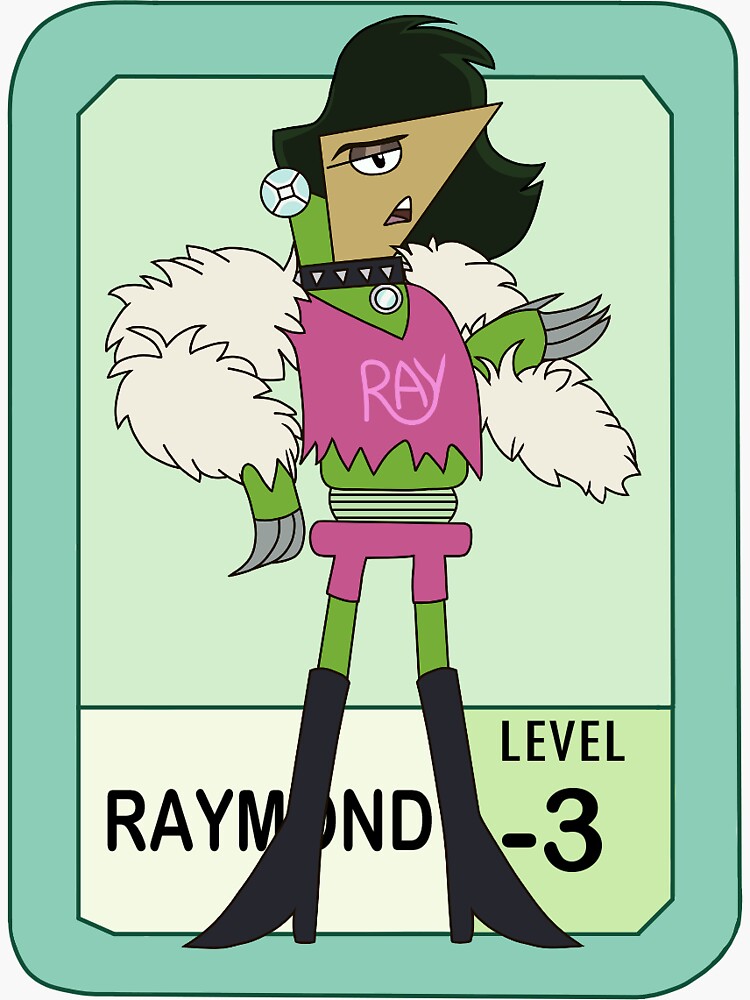 "Raymond Boxman Pow Card" Sticker for Sale by VancetheSnekDad | Redbubble