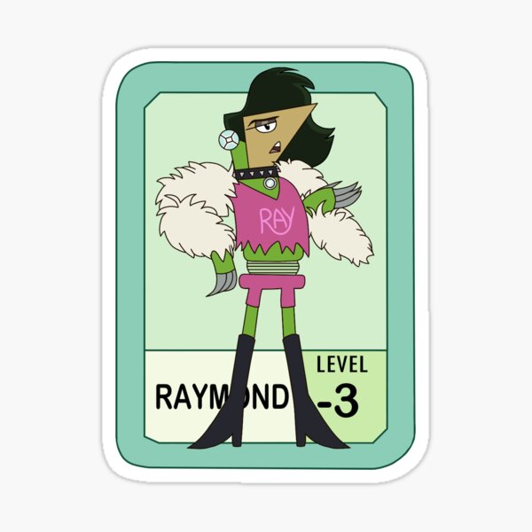 "Raymond Boxman Pow Card" Sticker for Sale by VancetheSnekDad | Redbubble
