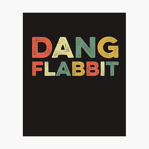 "Dang Flabbit Funny Slang Word Popular Culture Trending Meme ...
