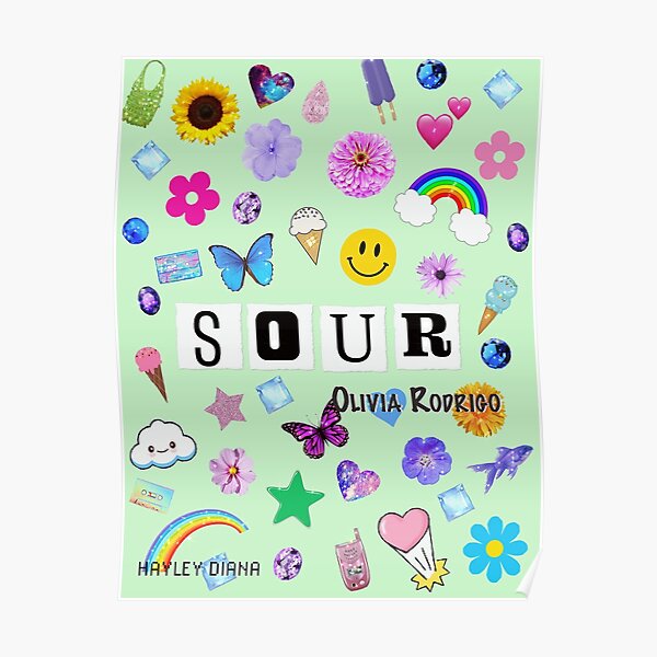 "Sour Album Cover Reimagined- Sage " Poster for Sale by HayleyDianaCo ...