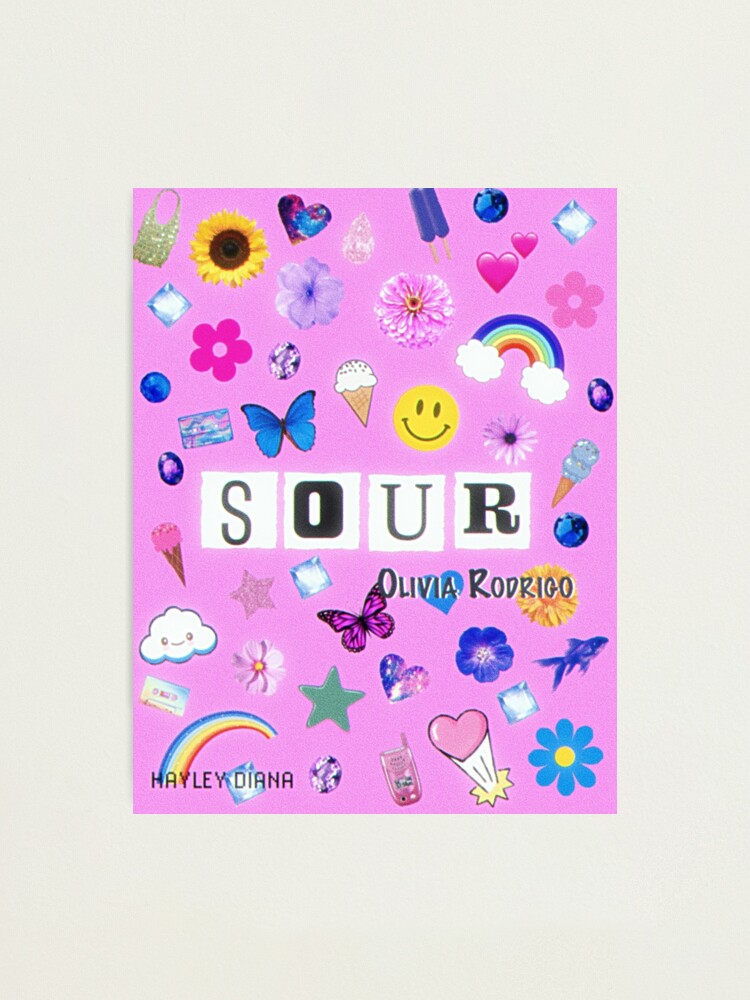 "Sour Album Cover Reimagined: Pink" Photographic Print for Sale by ...