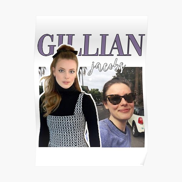 "Gillian Jacobs" Poster for Sale by dovetastic123 | Redbubble
