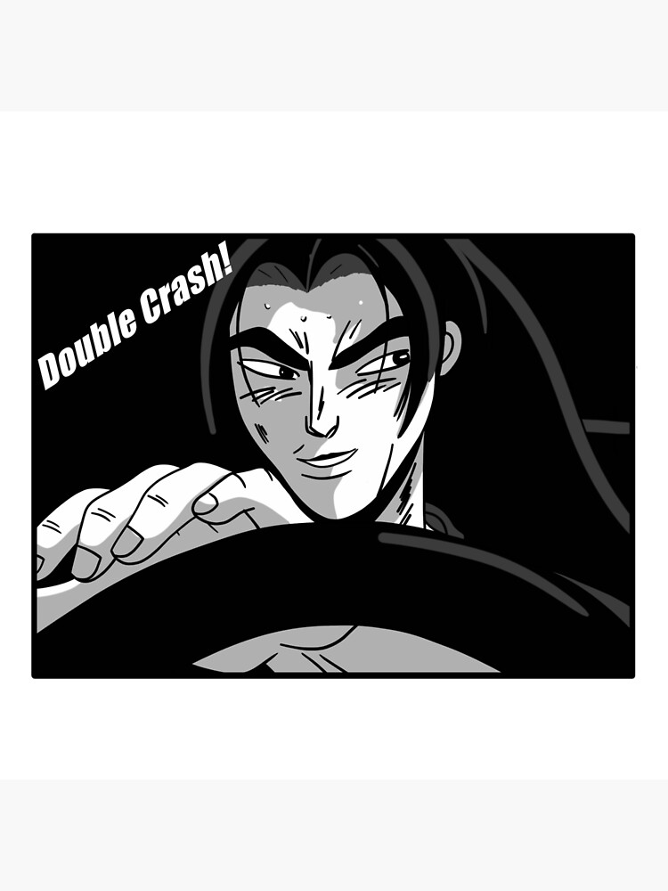 "Initial D- Double Crash" Art Print for Sale by celerkiss | Redbubble