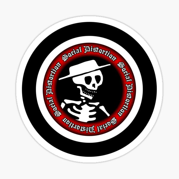 "distortion road" Sticker for Sale by memepuntocon | Redbubble