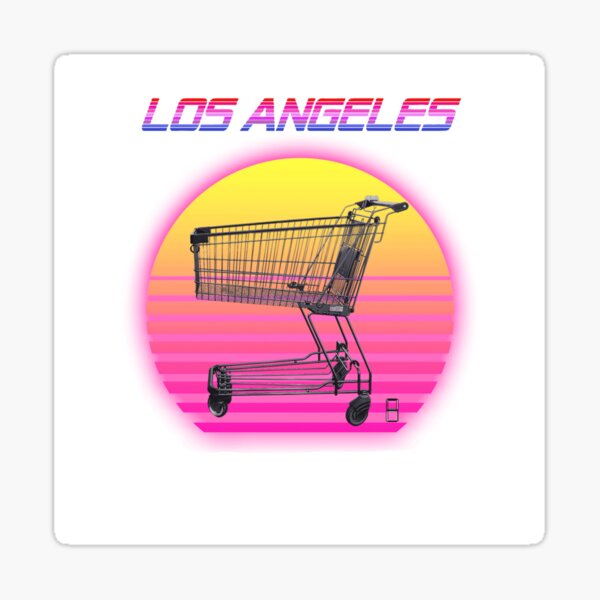"Los Angeles official logo" Sticker for Sale by imnotstaff | Redbubble