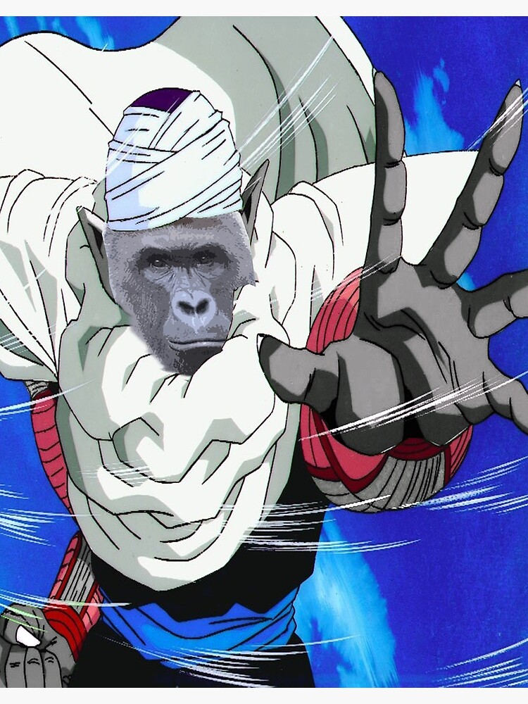 "HARAMBE DRAGON BALL Z FAN ART" Poster for Sale by earlstevens | Redbubble