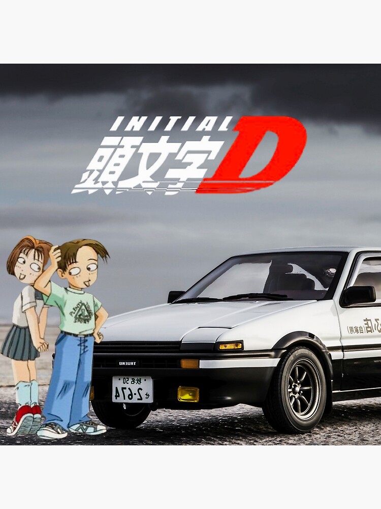 "Initial D AE86" Art Print by PrintsByDretti | Redbubble