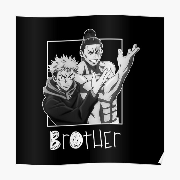 "back to school best brothers Aoi Todo : Brother jujutsu" Poster for ...