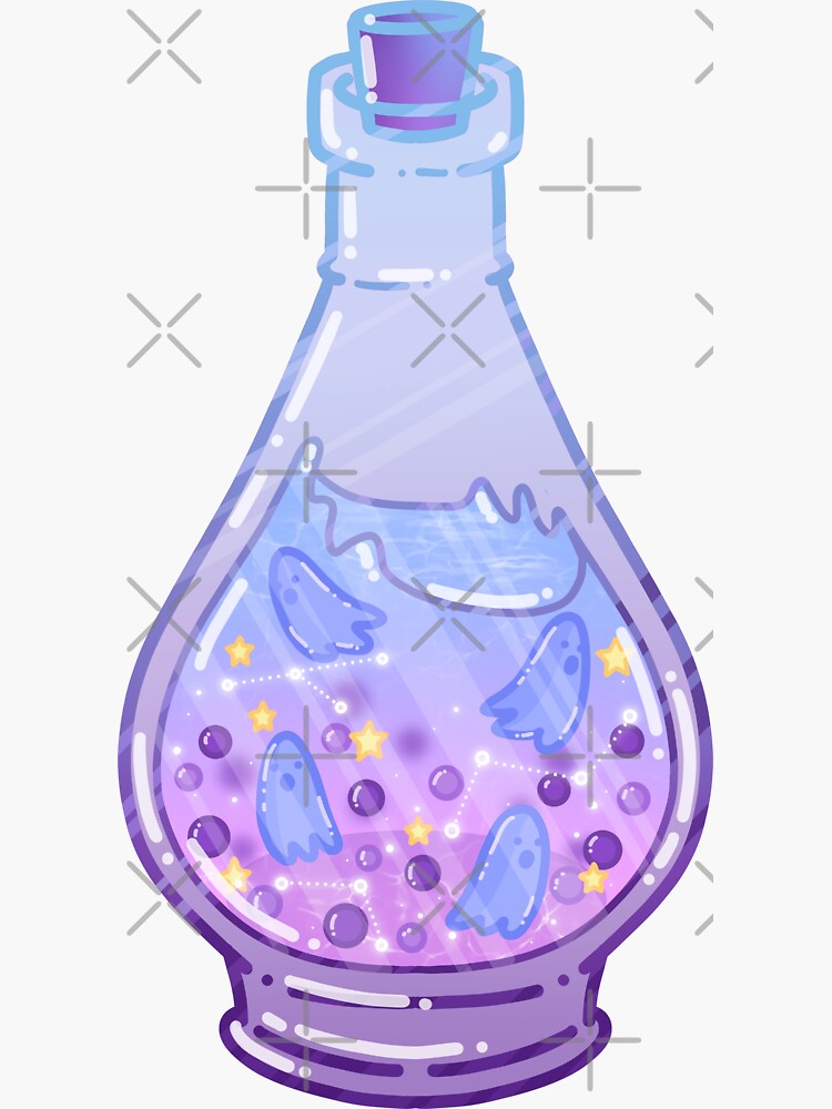 "BOO Potion for Halloween" Sticker for Sale by MandalaMotion | Redbubble