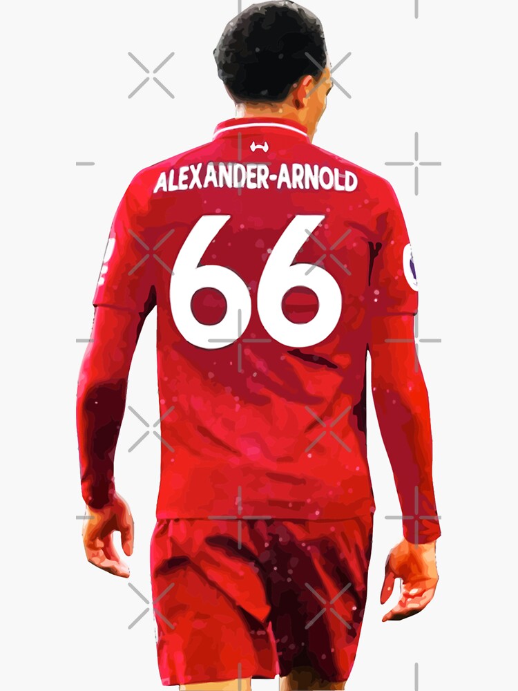 "Trent Alexander Arnold TAA 66, Liverpool FC" Sticker for Sale by ...