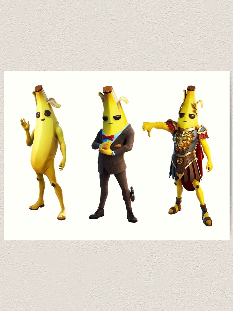 "Banana Peely Gaming Characters" Art Print for Sale by DanielKiss02 ...