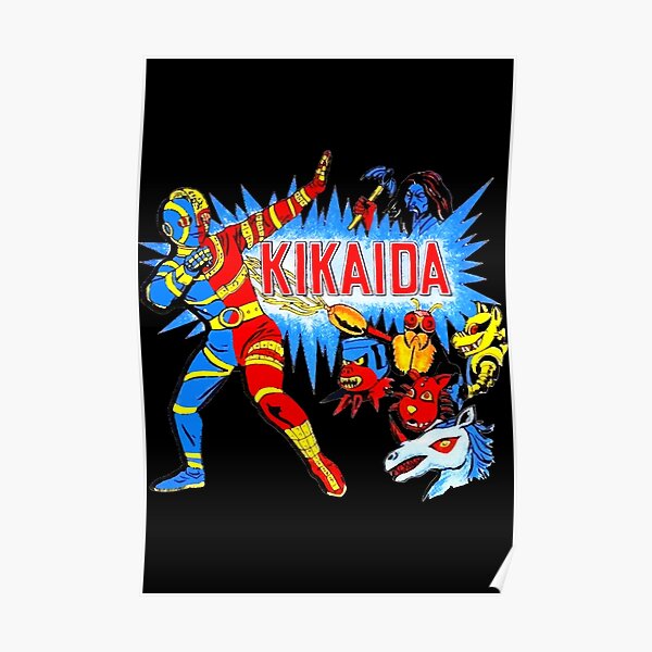 "Kikaida Android Kikaider Vintage " Poster by alxandermu | Redbubble