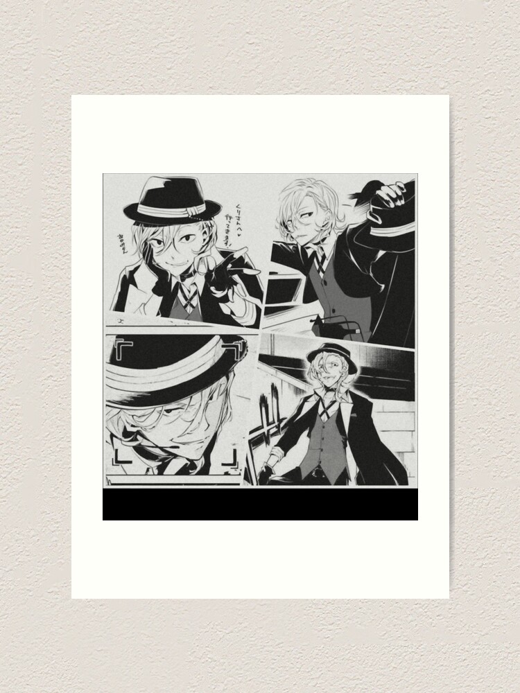 "Manga Panels Chuuya Nakahara Osamu Dazai Anime Directed By Takuya ...