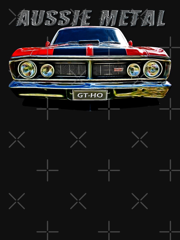 "Aussie Metal Ford GTHO" T-shirt for Sale by Clintpix | Redbubble ...