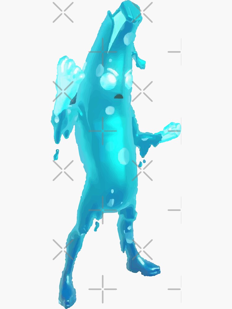 "Banana Evolution Peely Gaming Character" Sticker for Sale by ...