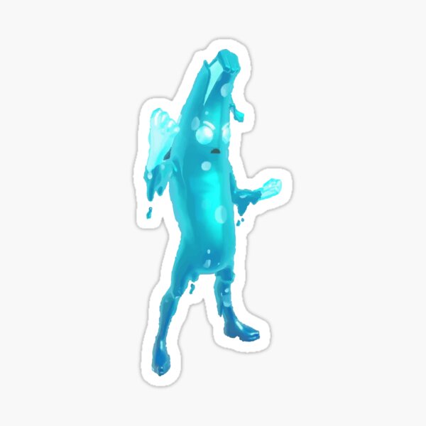 "Banana Evolution Peely Gaming Character" Sticker for Sale by ...
